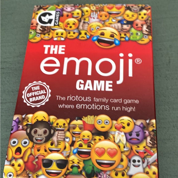 The Original Brand | Games | Emoji Card Game Family Fun Ages 8 To Adult ...
